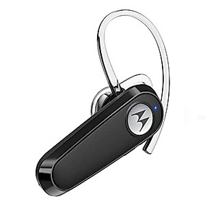 Motorola Bluetooth Earpiece HK125 in-Ear Wireless Mono Headset for Clear Voice Calls - Lightweight, Comfortable Design - 6.5 Hour Talk Time, Voice Assistant Compatible, Multipoint Connectivity
