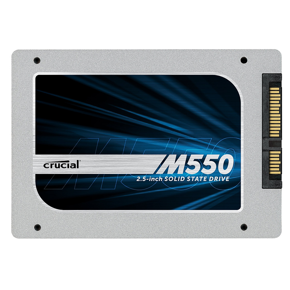 (OLD MODEL) Crucial M550 128GB SATA 2.5" 7mm (with 9.5mm adapter) Internal Solid State Drive - CT128M550SSD1