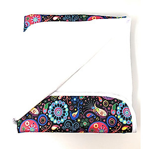 Designer Pattern Ultra-Soft Washable Large 29" x 29" Incontinence Chair or Bed Pad (Cosmic Multi)