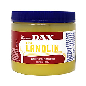 Dax Conditioner 100% Pure Lanolin 14 Ounce Jar (118ml) (2 Pack)