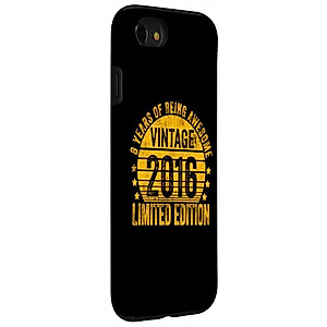 iPhone SE (2020) / 7 / 8 8 Year Old Vintage 2016 Limited Edition Bday Case