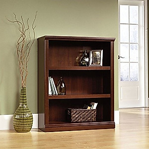 Scranton & Traditional Engineered Wood Co 3 Shelf Bookcase in Select Cherry