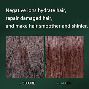 Feamadou Electric Hair Brush,Hot Air Hair Brush,Hair Volumizer Styler Brush, Professional Negative Ion Anti-Frizz Hair Comb