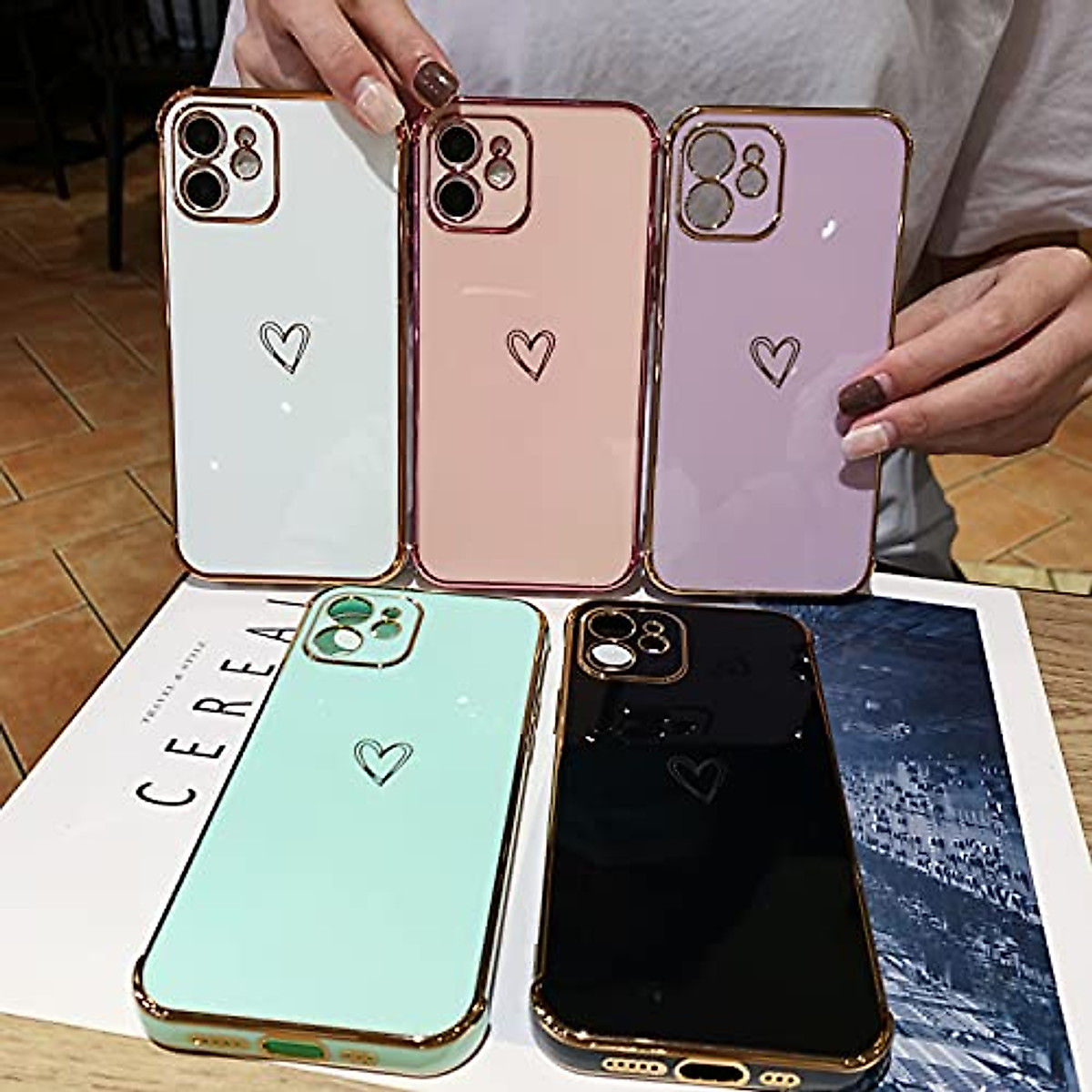 LUTTY Compatible with iPhone 11 Case Cute, Soft Tup Phone 11 Cases for Women, Raised Corners Bumper & Full Reinforced Camera Protection Cover for iPhone 11 (6.1 Inch) -Candy Pink