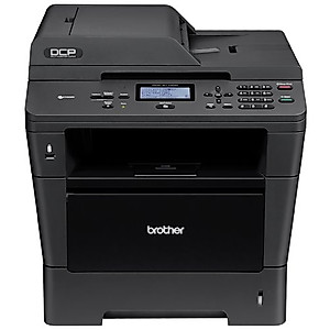 Brother Printer DCP8110DN Monochrome Printer with Scanner and Copier and Networking, Amazon Dash Replenishment Ready