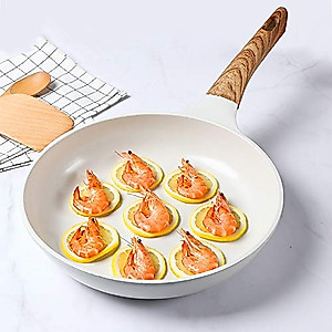 N/A 26cm General Use Ceramic Coating and Aluminum Non Stick Frying Pan Grill Pancake Egg Kitchen Cookware Fry Pot Gas Induction