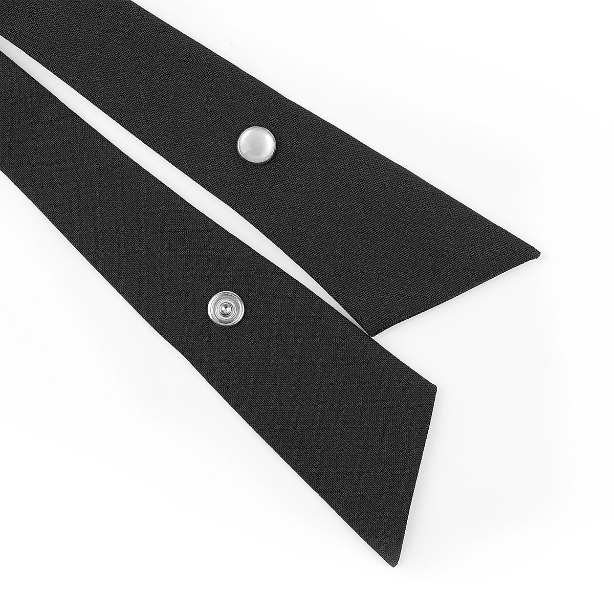 Alizeal Adjustable Criss-Cross Bow tie School Uniform Pre-tied Bowknot for Women/Men/Girls/Boys, Black