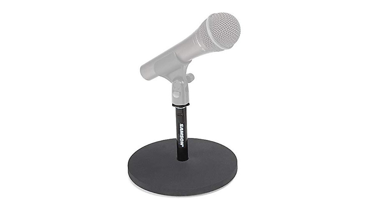 Samson MD5 Desktop Microphone Stand - Stable Mic Positioning for Desktops