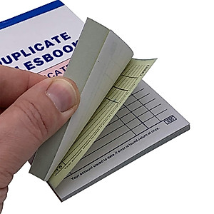 FactorDuty 20 Pack Lot Sales Book Order Receipt Invoice Carbonless Copy 50 Sets 3.5" X 5.5"