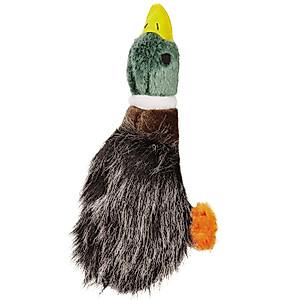 Grriggles Squawk Flock Dog Toys, 12" Mallard