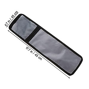 YARNOW 1pc Storage Bag Travel Set Mesh Bags for Travel Storage Bags for Travel Grill Skewers for Outdoor Grill Grilling Sets Barbecue Stick Container Picnic Grill Skewer Bag Earth Tones