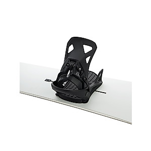 Burton Men's Step On Re:Flex Snowboard Bindings, Black, L
