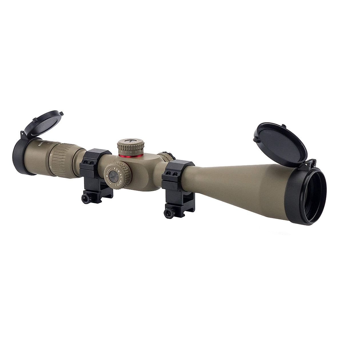 Monstrum G2 6-24x50 FFP Rifle Scope | Flat Dark Earth | Monstrum SS-H Scope Sunshade | Bundle