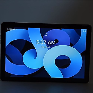 DAUERHAFT Tablet, 12GB RAM 512GB ROM Multifunction 10.1 Inch Tablet 4G LTE Network 2560x1600 Resolution for Business for Entertainment (Grey)