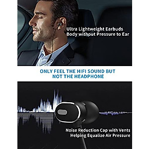 USB C Headphones Wired Earphones HiFi Stereo Type C Earbuds Noise Canceling in-Ear Headset with Mic Volume Control Bass for Samsung S23 S22 Ultra S21 FE S20 A53 Fold4 Pixel 7 6 6a 5 iPad Pro MacBook
