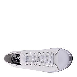Lugz Men's Stagger Lo Fashion Sneaker, White, 10.5 M US