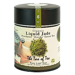 The Tao of Tea Liquid Jade Powdered Matcha Green Tea, Loose Leaf, 3 Oz