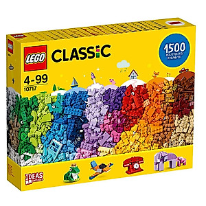 LEGO Classic 10717 Bricks 1500 Piece Set - Encourages Creativity in all Ages - Ideal for Creators of all Ages - Brick Separator Included