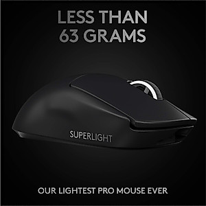 Logitech G PRO Mechanical Gaming Keyboard + PRO X Superlight Wireless Gaming Mouse Bundle - Black