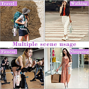 Affute Stanley Cup Accessories Set Including Siliocne Straw Cover, Siliocne Boot, Water Bottle Handle Strap for Stanley Cup 40oz 30oz Tumbler with Handle