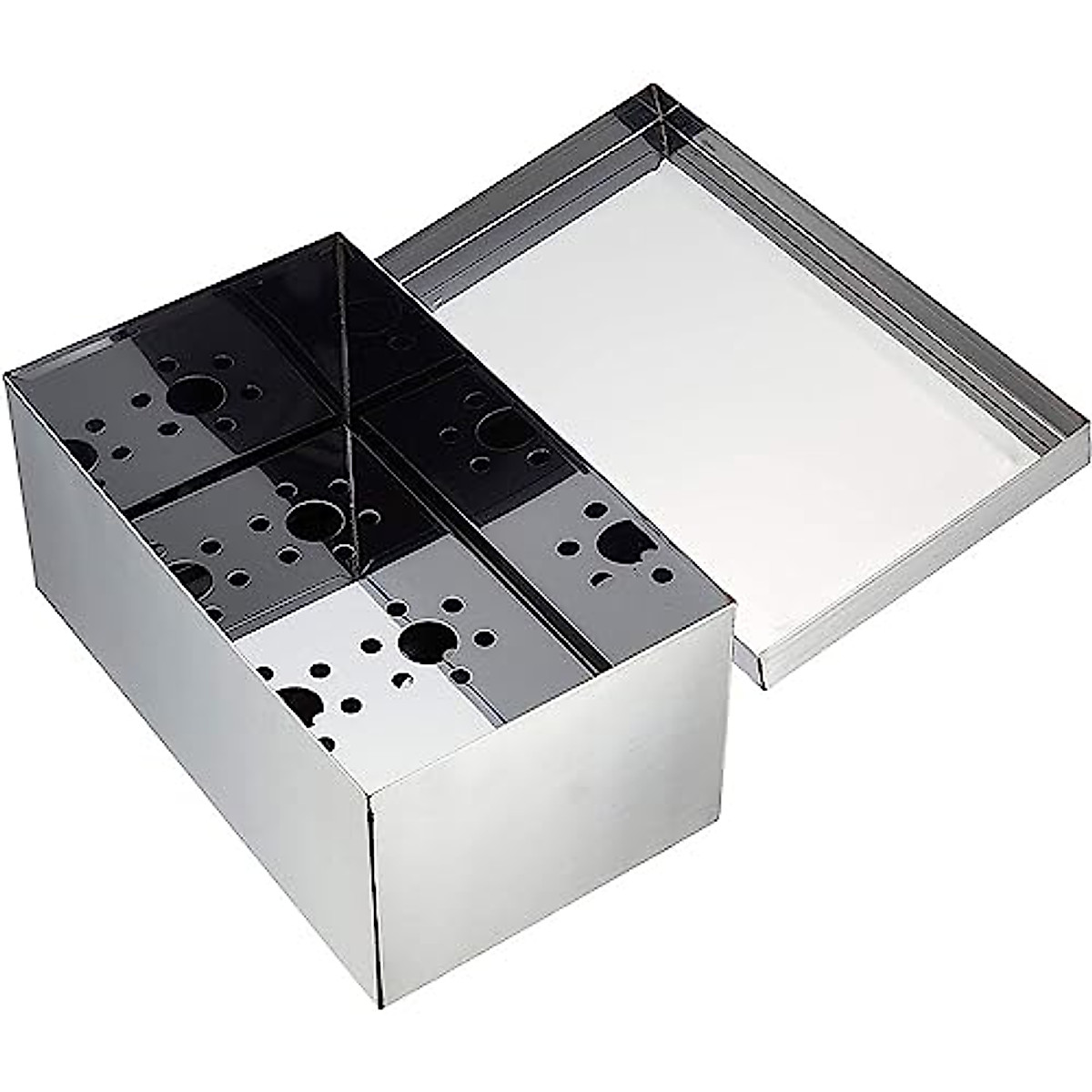 TIKUSAN Japanese Seaweed Container Sushi Nori Can Made in Japan Stainless Steel (Small)