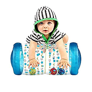 Fidget Toys Baby Crawling Fitness Toys Exercise Your Baby's Hearing and Touch Exercise Your Baby's Muscles and Coordination Baby Toys for 6 Months 1 2 3 Year olds (Blue)