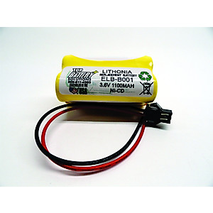 10PC Lithonia ELB-B001,ELBB001 Replacement Emergency Light Battery