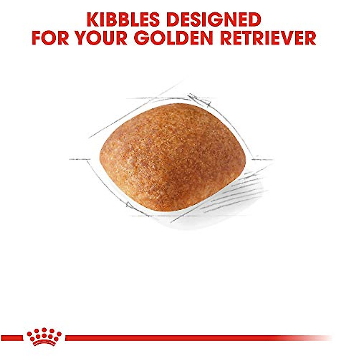 Royal Canin Golden Retriever Adult Dry Dog Food, 30 lb bag