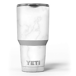 Design Skinz Slate Marble Surface V49 - Skin Decal Vinyl Wrap Kit Compatible with The Yeti Rambler Cooler Tumbler Cups