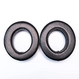Voarmaks Memory Foam Replacement Ear Pads Compatible with Focal Clear Elear Elegia Elex Stellia Utopia Radiance Headphones EarPads Foam Cushion (Full Sheepskin)