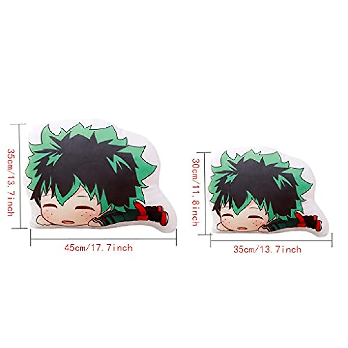 queenfoot Anime Mha Plushies Cosplay Cartoon Image Pillows Baby Toy Price for One Piece, 45 cm