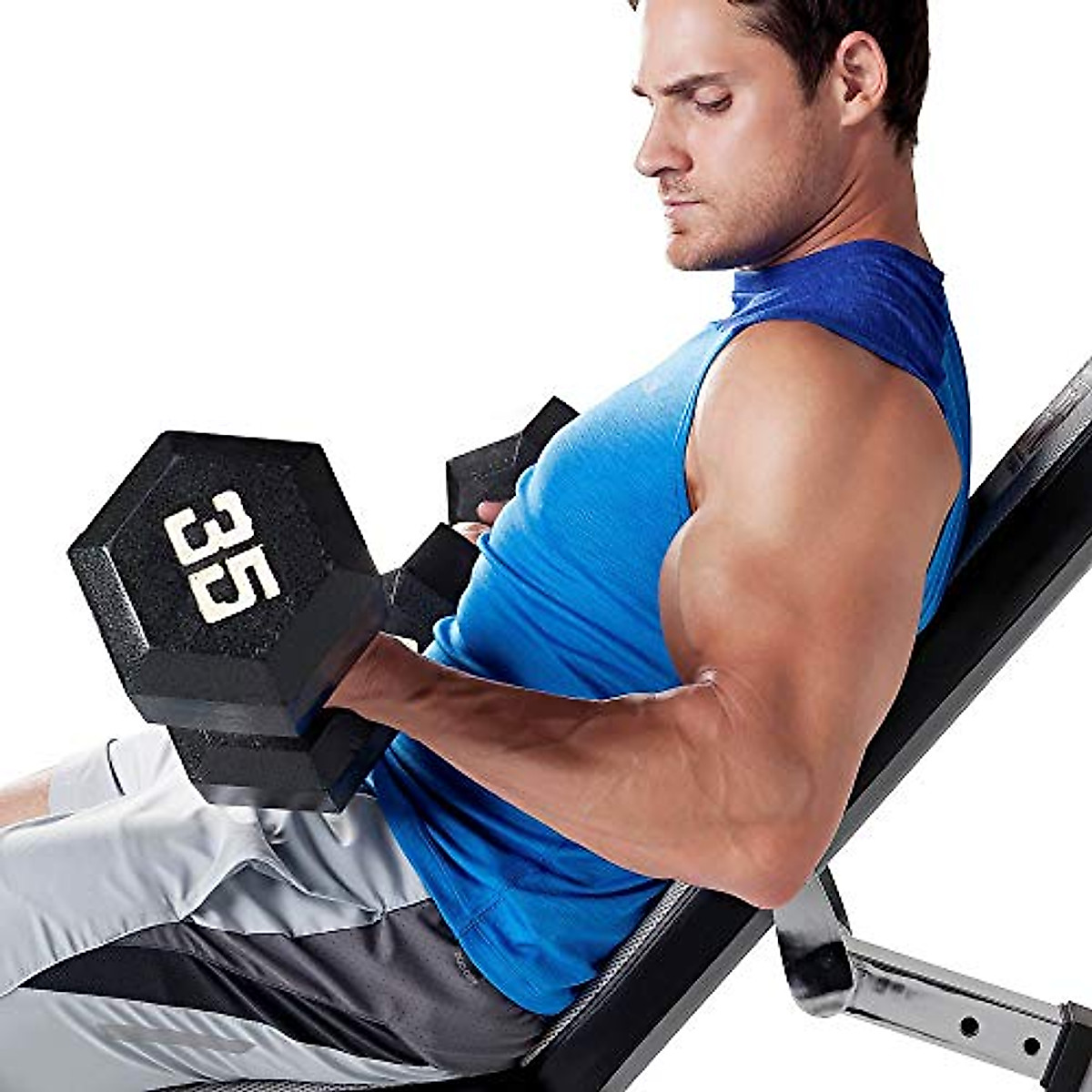 Marcy Pro Full Cage and Weight Bench Personal Home Gym Total Body Workout System