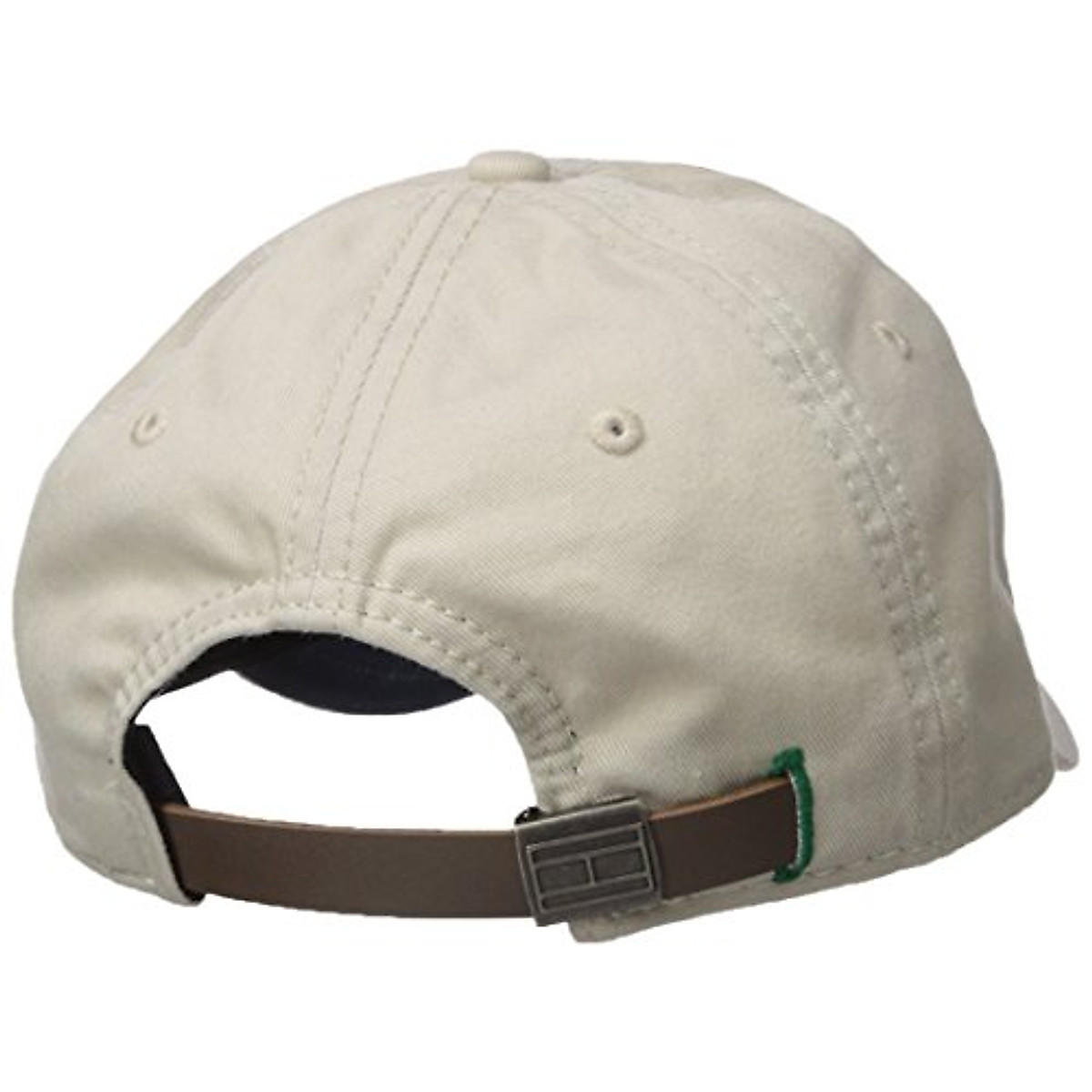 Tommy Hilfiger Men's Logo Dad Baseball Cap, Tommy Stone, One Size