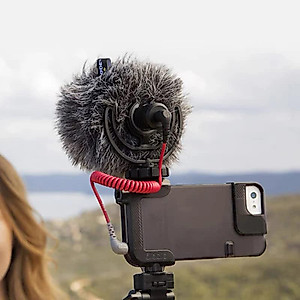 3.5mm TRS to TRRS Microphone Patch Cable Mic Cord Compatible with iPhone, Smartphone, Tablets for Rode SC7, VideoMic, VideoMicro Go, BOYA & Other External Mic (Please Read Details/Instruction Below)