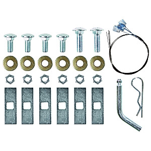 Draw-Tite 36407 Class II Frame Hitch with 1-1/4" Square Receiver Tube Opening , Black