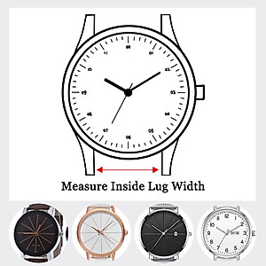 Ozzagar Watch Adapter Compatible with LEATHERMAN TREAD Multitool Bracelet Compatible with 20 mm Lug Width Watch, Made of Precision Machined Stainless Steel (20mm, Black)