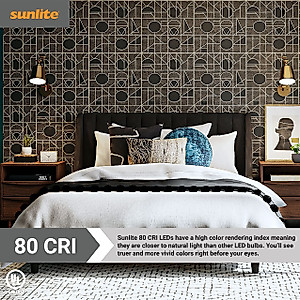 Sunlite 41584-SU LED G25 Globe Light Bulb, 7 Watts (60W Equivalent), 500 lumens, Non-Dimmable, Medium (E26) Base, UL Listed, 4000K Cool White, 6 Pack