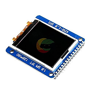 BooiParts 1.8 Inch SPI Serial TFT 128x160 Pixels Display LCD Module Breakout ST7735R for Arduino 51 AVR STM32