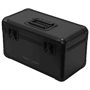 Odyssey K7120BL Utility Case for 120/7 Inch Record, Black Krom Series
