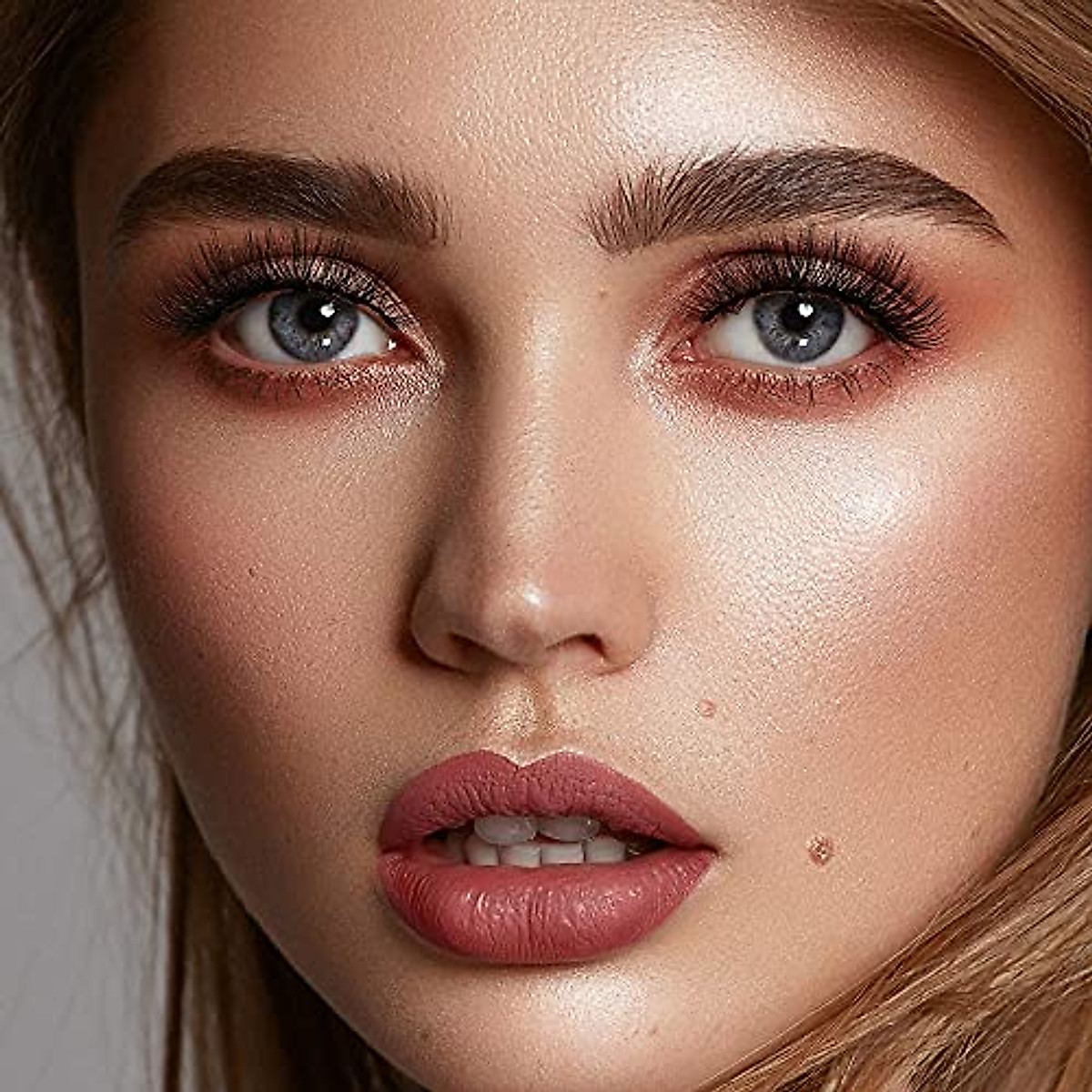 KISS Magnetic Eyeliner False Eyelashes, Entice', 12 mm, Includes 1 Pair Of Magnetic Lashes, Magnetic Lash Eyeliner, Contact Lens Friendly, Easy to Apply, Reusable Strip Lashes