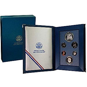 1987 US Mint Prestige Proof Set Original Government Packaging