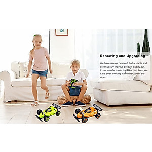 Hobby RC Race Cars for Boys Girls, 2 PCS High Speed Remote Control Racing Cars with Rechargeable Battery for Kids, 2.4Ghz RC Drift Car Racing Sport Toy Cars for Boys Girls Kids Gift for Christmas