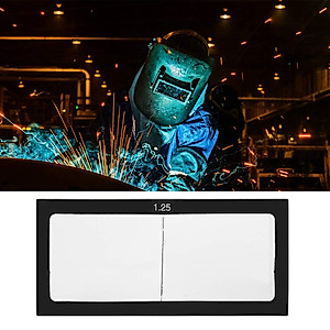 Welding Glass Magnifier Lens Glass Eye-Protecting Anti-Ultraviolet Welder Accessories 0.75/1.25/1.75/2.25 Diopter (1.25)