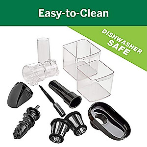 Omega Juicer H3000R Slow Masticating Extractor, 150-Watt, Black