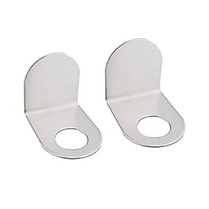 Cabilock 2 pcs Shampoo Holder Wall Mounted Stainless Steel Hand Shelf Shower Caddy Hanger for Bathroom Kitchen