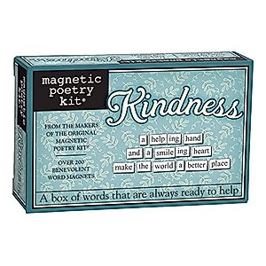 Kindness Magnetic Poetry Kit - Words for Refrigerator - Write Poems and Letters on The Fridge - Made in The USA