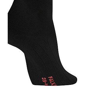FALKE Mens RU4 Light Short Running Socks, Breathable Moisture Wicking Anti-Blister, Low Cut Athletic Ankle Sock, Black (Black-Mix 3010), US 10.5-11.5 (EU 44-45 Ι UK 9.5-10.5), 1 Pair,16760