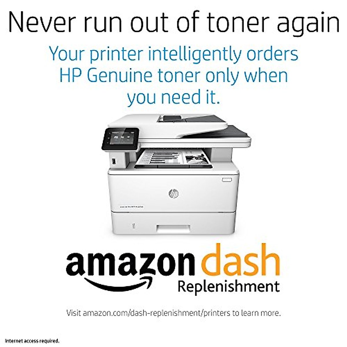 HP LaserJet Pro M426fdn Multifunction Laser Printer with Built-in Ethernet & Duplex Printing (F6W14A) (Renewed)