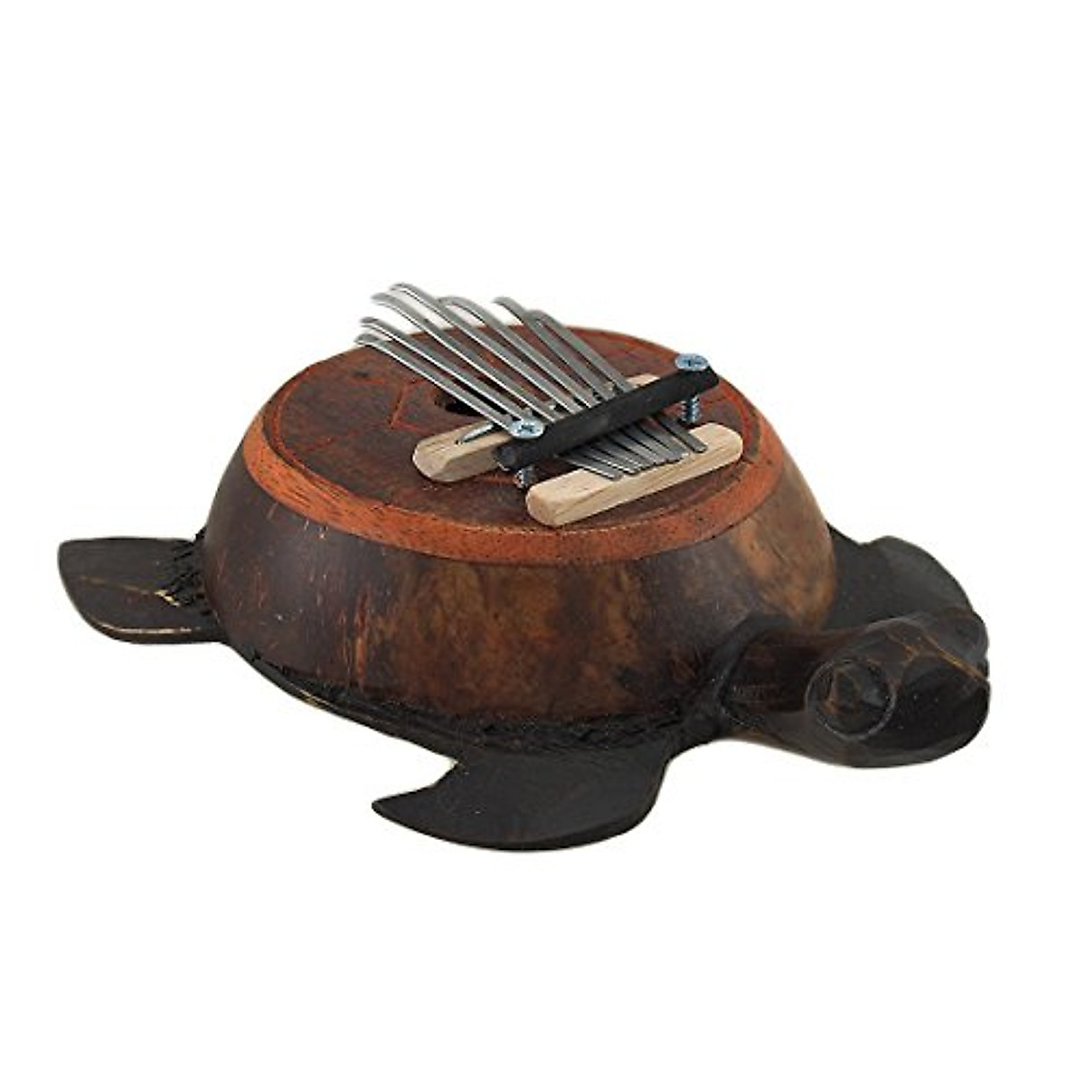 Hand Carved Sea Turtle Thumb Piano Karimba