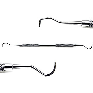 Dental Scaler Anterior Posterior New Periodontics Instrument 2 Pcs Set Sickle H6/h7, Jaquette U15/30